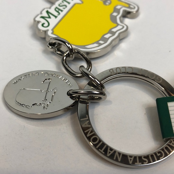 Masters | Accessories | 29 Masters Keychain Yellow Metal New | Poshmark